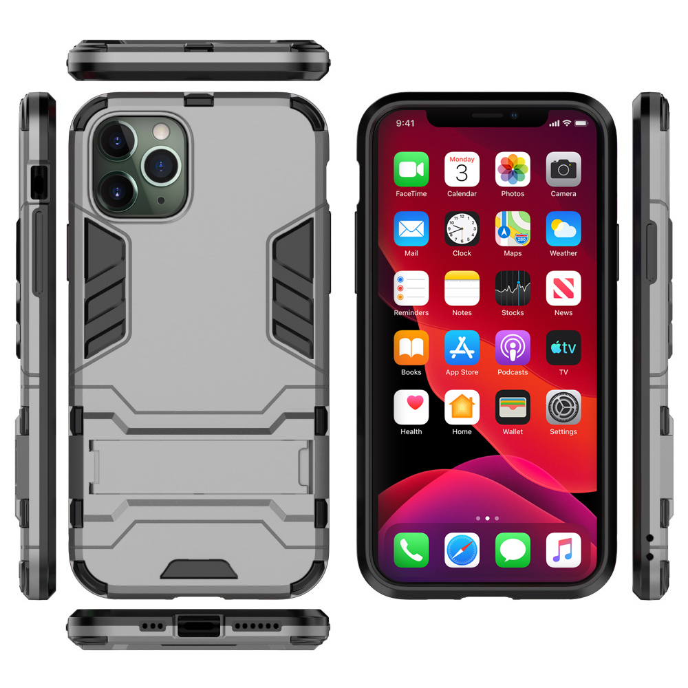 Slim Armour Shockproof Case for Apple iPhone 11 Pro (Grey)